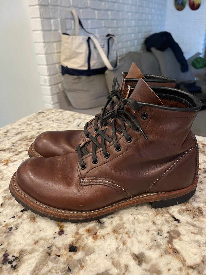Red Wing Heritage Beckman 9016 6” Boot Cigar Featherstone Leather Size ...