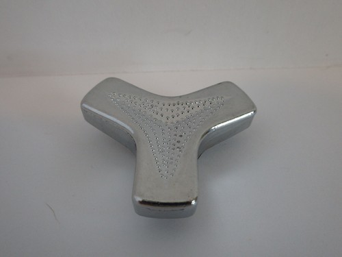 CHROME TRI BAR AIR CLEANER WING NUT 1/4-20 FITS CHEVY FORD MOPAR #2179 ...