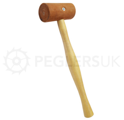 Raw Hide Mallet Natural 2" (50MM)) Rawhide Leather | eBay UK