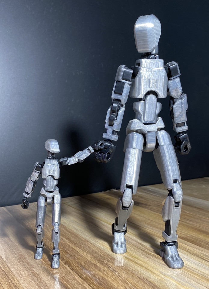 Polycarbonate Clear Black Dummy 13 Posable Action Figure Articulated | eBay