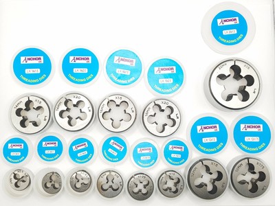 Metric Left Hand Split Dies M3 M4 M5 M6 M8 M10 M12 M14 M16 M18 M20 LH ...