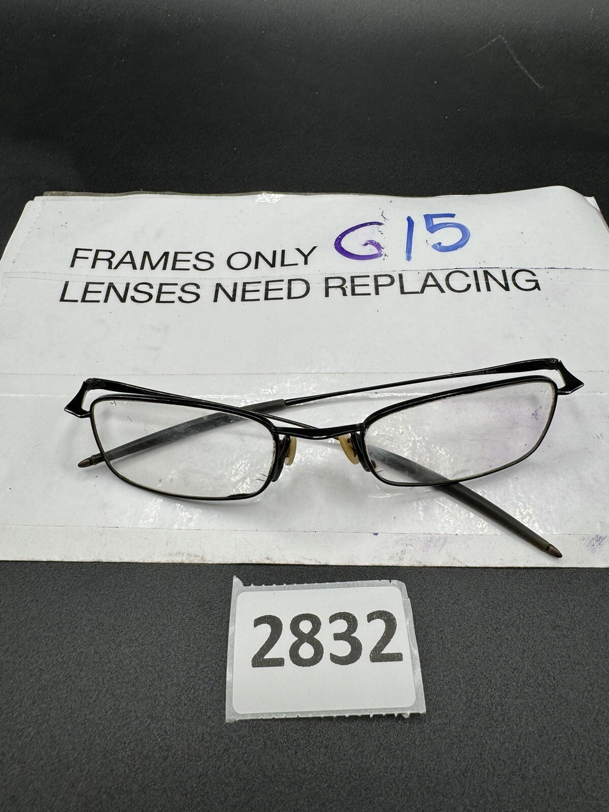 Oakley Thread 4.0 Polished Black Rectangle Eyeglasses Frames 50-20 132 ...