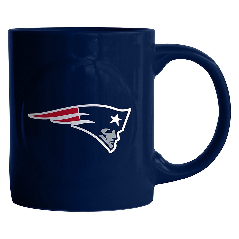 NFL unisex NFL 11 oz. Sculpted Rally Mug New England Patriots Blue ...