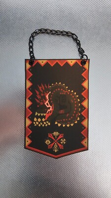 Monster Hunter Savage Deviljho Custom Made Mini Cloth Banner | eBay