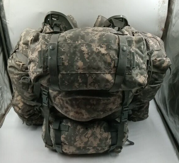 Rucksack Field Pack Set MOLLE II Large 4 sustainment pouch 2 waist bag ...