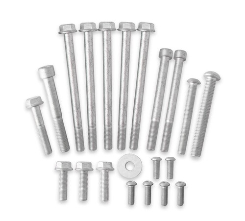 HL97-162 Holley Water Pump Bolts, Steel, Nickel Finish, Internal Allen ...