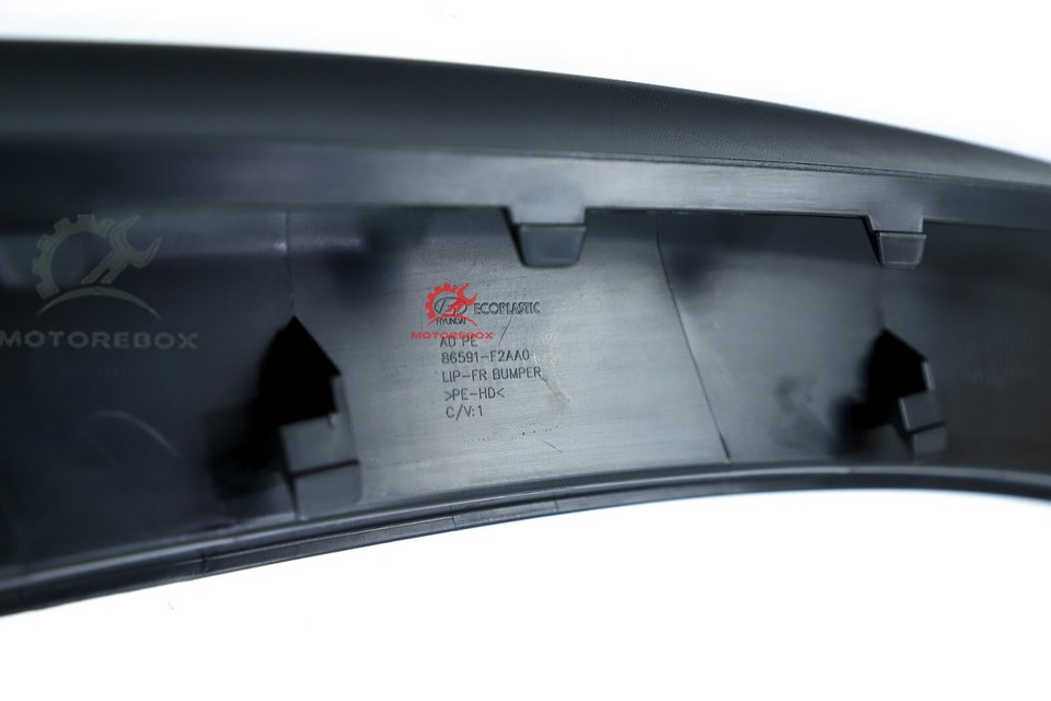 Genuine Lower Deflector Lip Front Bumper for 2019-20 Elantra Sedan ...