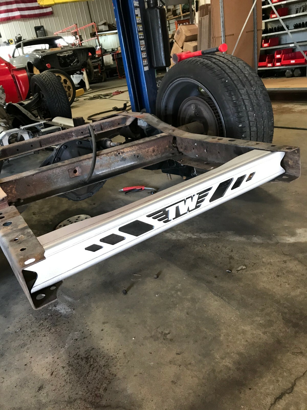 Chevy 1963 - 1972 C10 C20 Rear Frame Crossmember | eBay