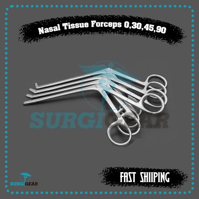 Nasal Tissue Forceps Ethmoid Sinus Open Forceps Set of 4 Pieces | eBay