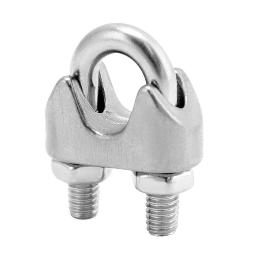 Heavy Duty Wire Rope Grips Clamp Cable 2mm -32mm Steel Metal Wire U ...