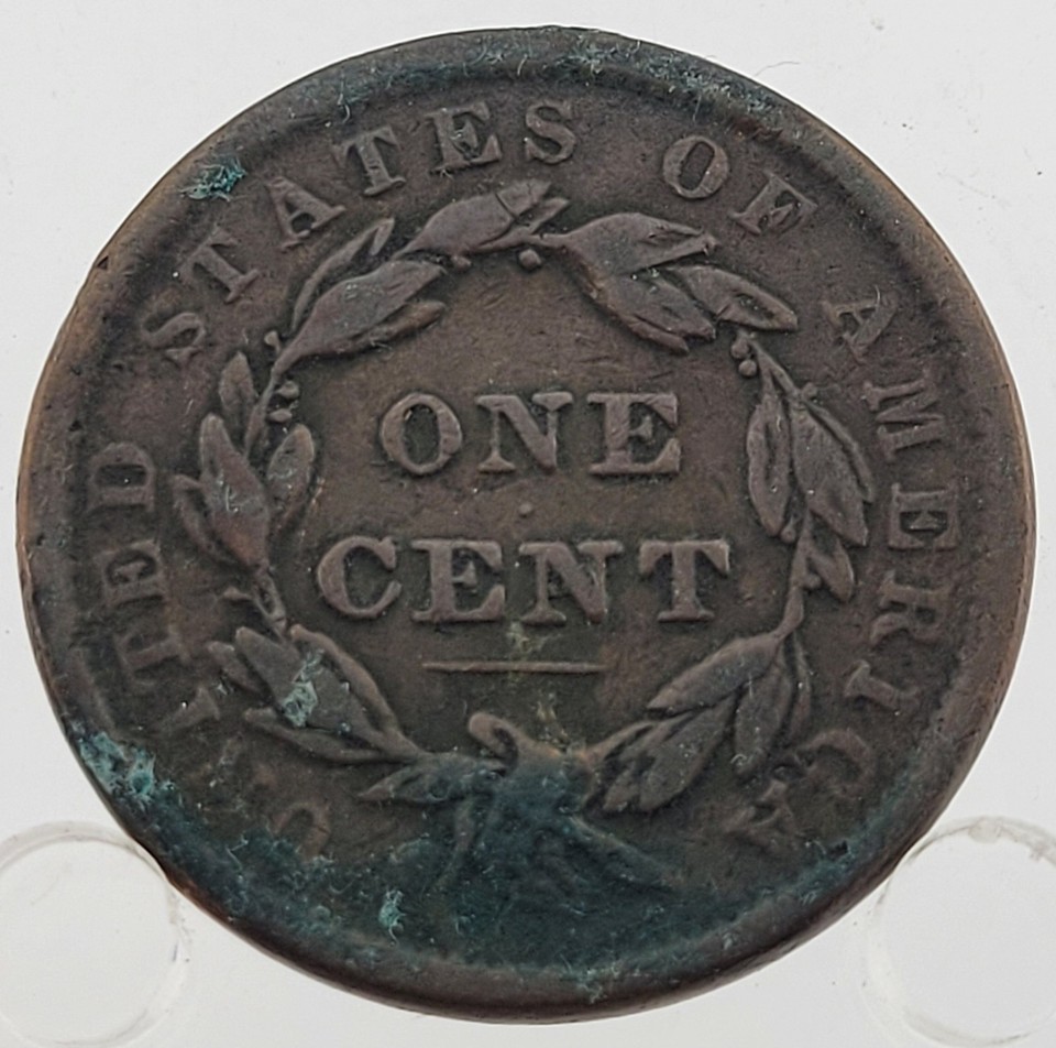 1838 Large Cent Coronet Head 1C US Copper Coin | eBay