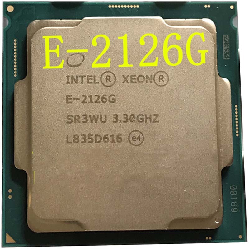 Intel Xeon E-2126G 3.3-4.5GHz 6 CORE 12MB 80W LGA1151 CPU Processor | eBay
