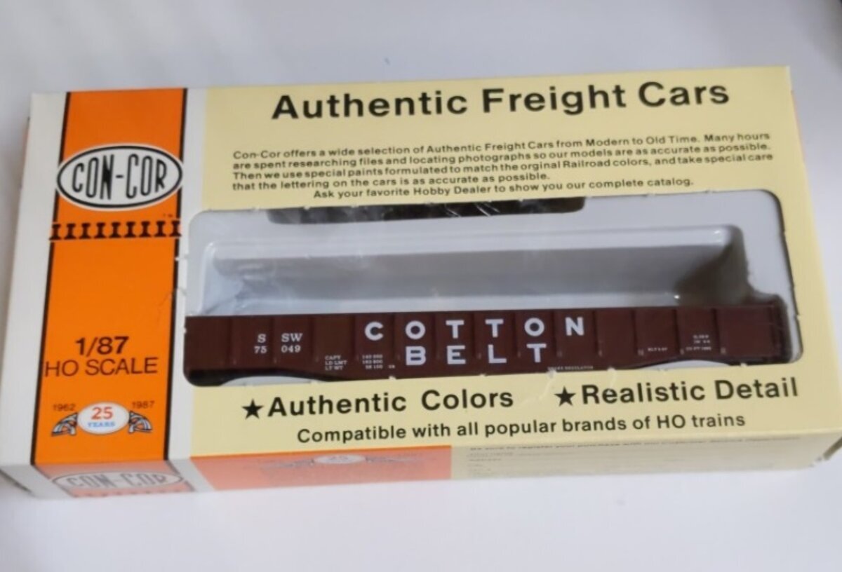 Con-Cor+0001-009019+HO+Cotton+Belt+54+Ft+Mill+Gondola+Kit for sale ...