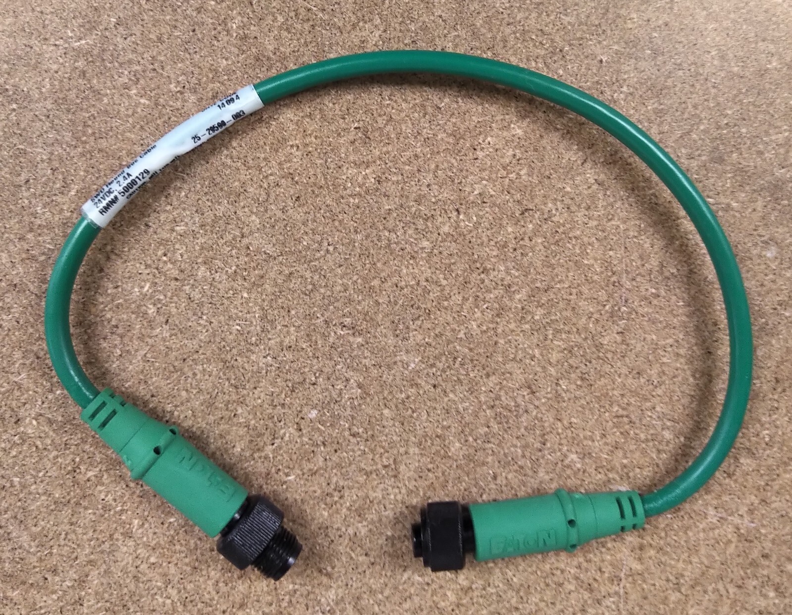 EATON SWD4-M3LR5-2S, SMARTWIRE ROUND BUS CABLE, M/F, 0.3M, USED IN DEMO ...
