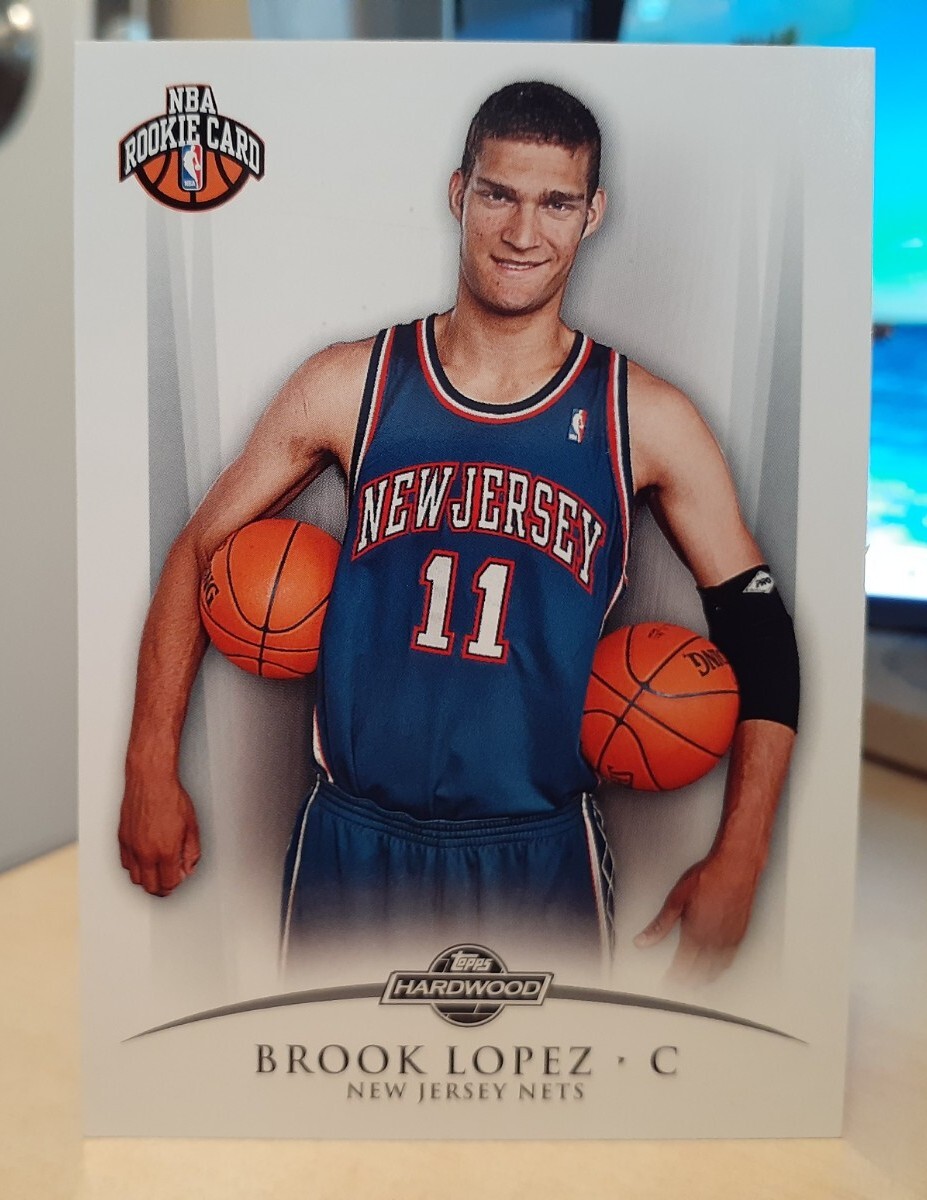 08-09 BROOK LOPEZ TOPPS HARDWOOD ROOKIE #/2009 STANFORD CARDINAL ...