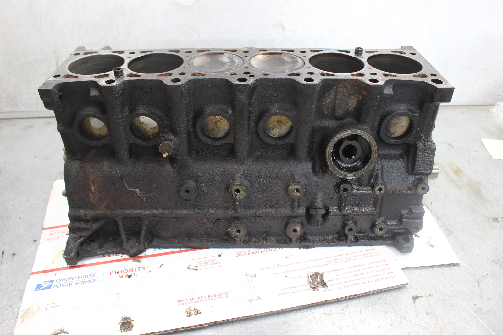 1982-1986 BMW 325e Bare Engine Block E30 325 Casting 1278921 M20 B27 ...