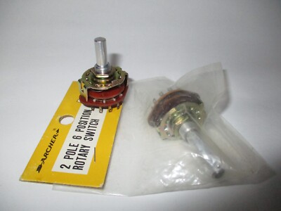 Rotary - 6 Position Rotary Switch