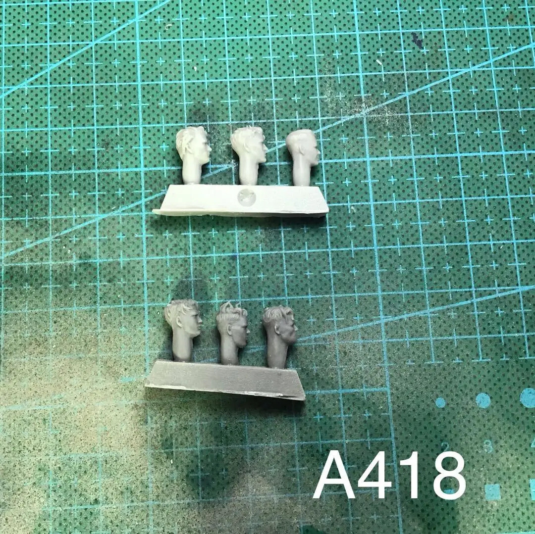 1/35 Scale Resin Figures Model Kit Ancient Soldiers Heads Unpainted ...