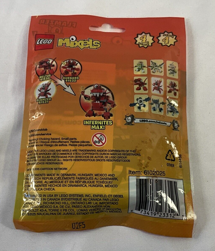 LEGO MIXELS 41531 Flamzer, polybag 673419233125| eBay