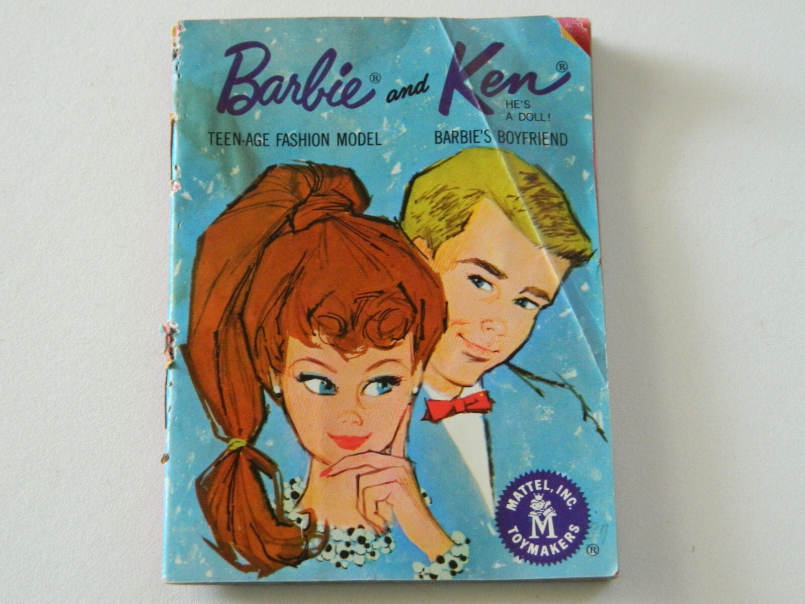 Original Vintage Barbie And Ken