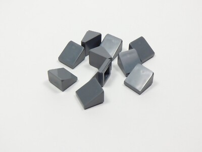 LEGO Lot of 10 Dark Bluish Gray 1x1x2/3 Mini Slopes D9 | eBay