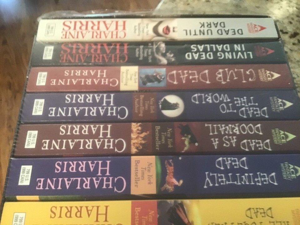 Sookie Stackhouse Set True Blood Series by Charlaine Harris 8 book box ...