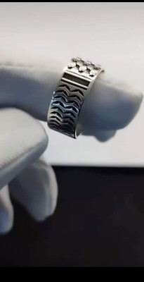 Palestine Kuffie Scarf Sterling Silver 925 Ring Men's Engagement ...