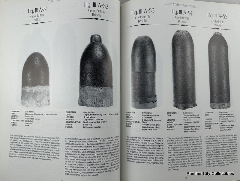 Guide To Civil War Artillery Projectiles Jack Melton Lawrence Pawl Book ...
