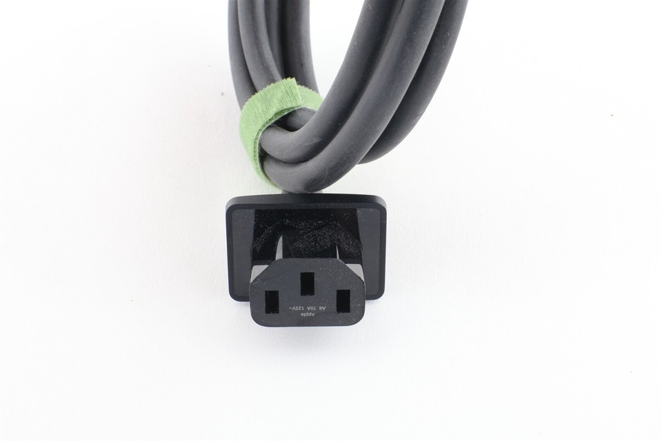 Genuine Apple Mac Pro Square end Power Cord (Black) | eBay