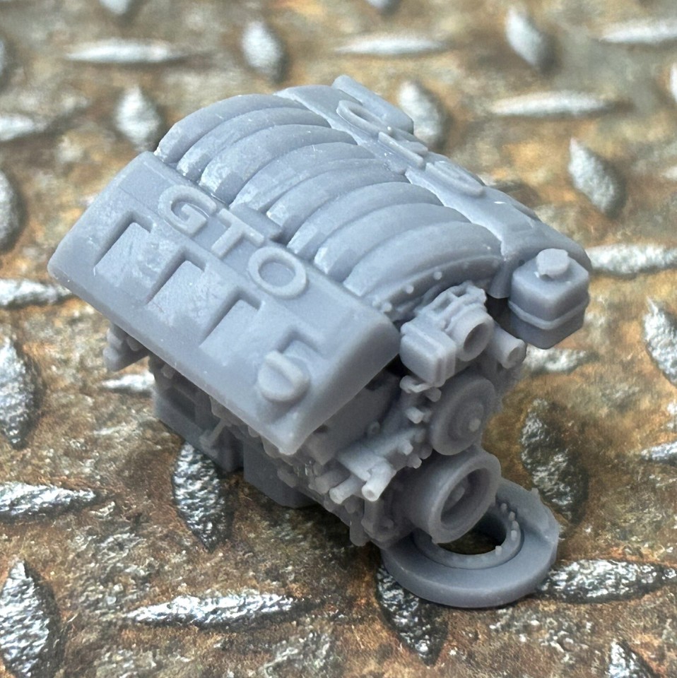 Resin 2014 GTO LS1 engine for scale model cars, 1/24 1/25 Scale. | eBay