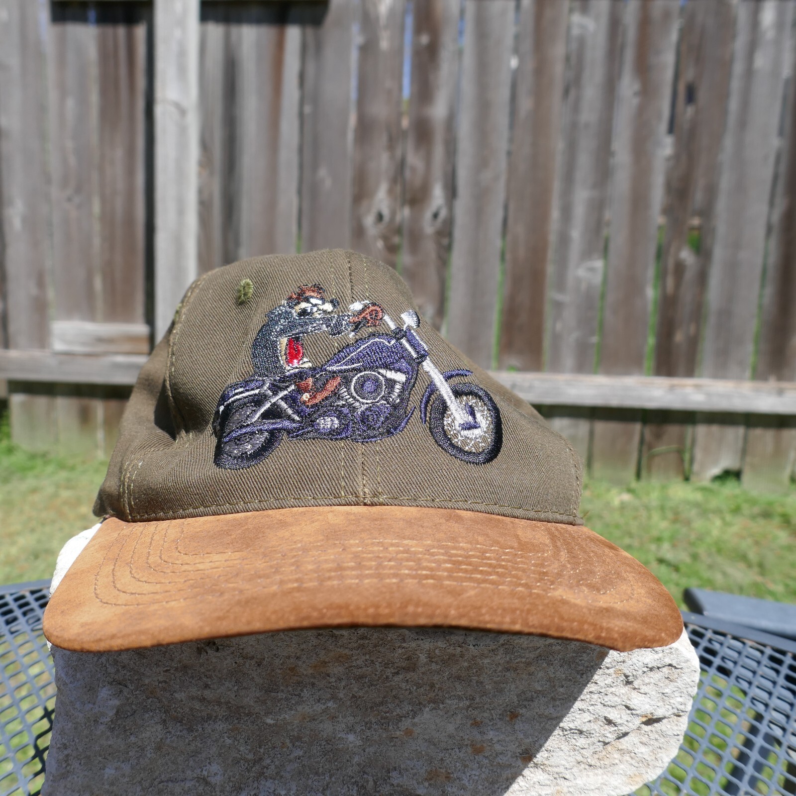 Vintage 90s Taz Speedster Tasmanian Devil Warner Bros. Acme Hat Cap One ...