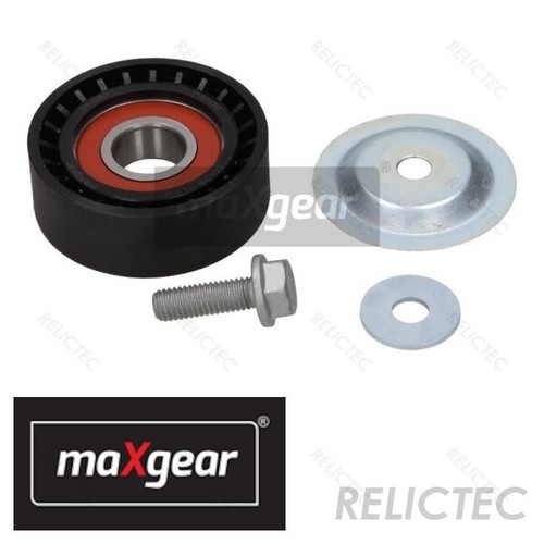 Tensioner Pulley V-Ribbed Aux Belt VW Seat Audi Skoda:PASSAT,TOURAN ...