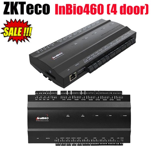 New ZKTeco Inbio 460 TCP/IP RS485 Access Control 4 Door Multifunction ...