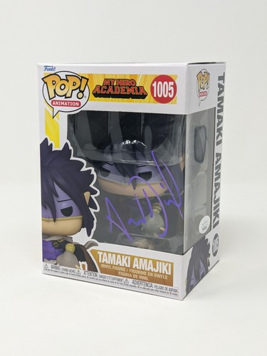 Aaron Dismuke My Hero Academia TAMAKI AMAJIKI #1005 Signed Funko Pop ...
