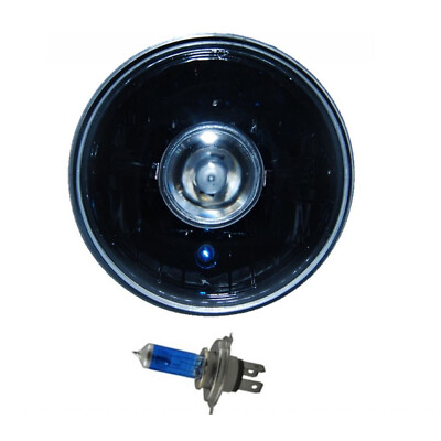 7" H6024/6014 Black Projector Crystal Clear Halogen 60W H4 Light Bulb ...