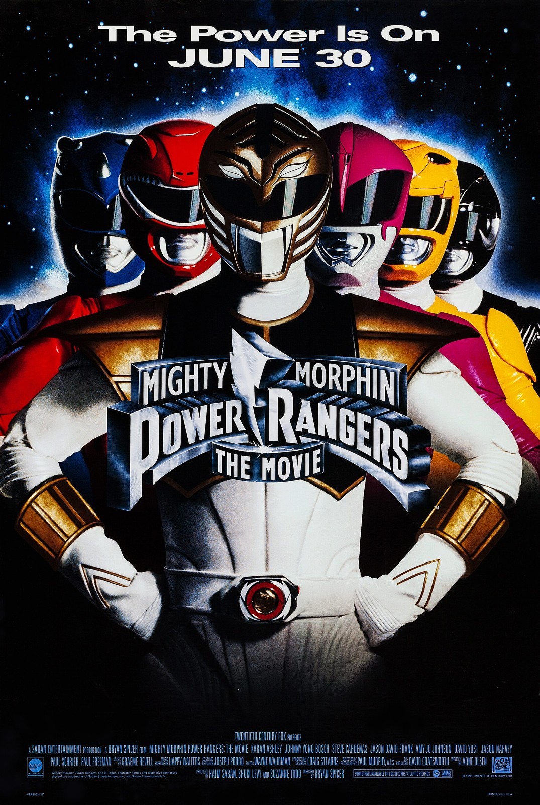Mighty Morphin Power Rangers Movie Logo