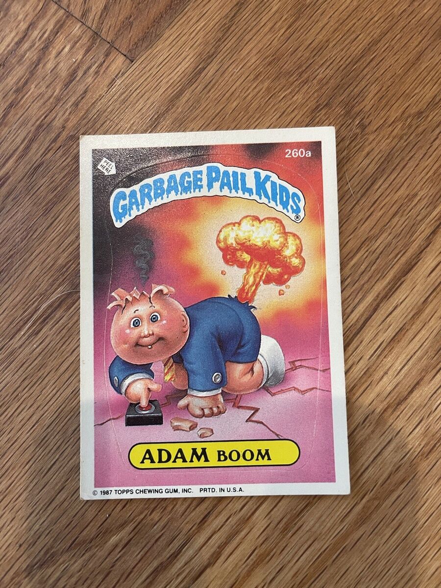 garbage pail kids Adam Boom | eBay garbage pail kids Adam Boom | eBay