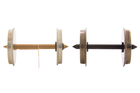 DCC Concepts ~ HO Scale ~ 32" Wheelsets With Pickup Springs ~ DCW-W10 ...