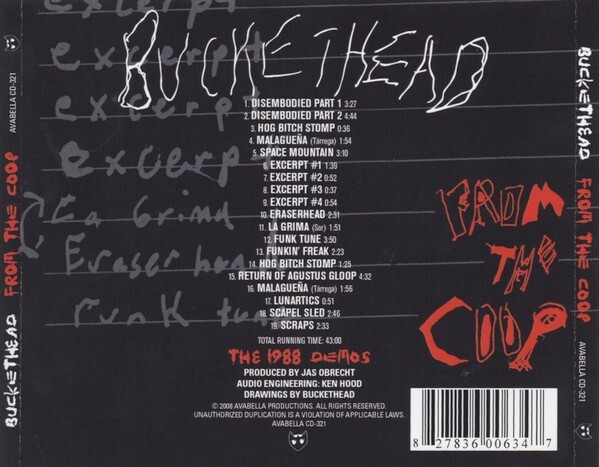 Buckethead - From the Coop (the 1988 Demos) CD on Avabella Records Guns ...