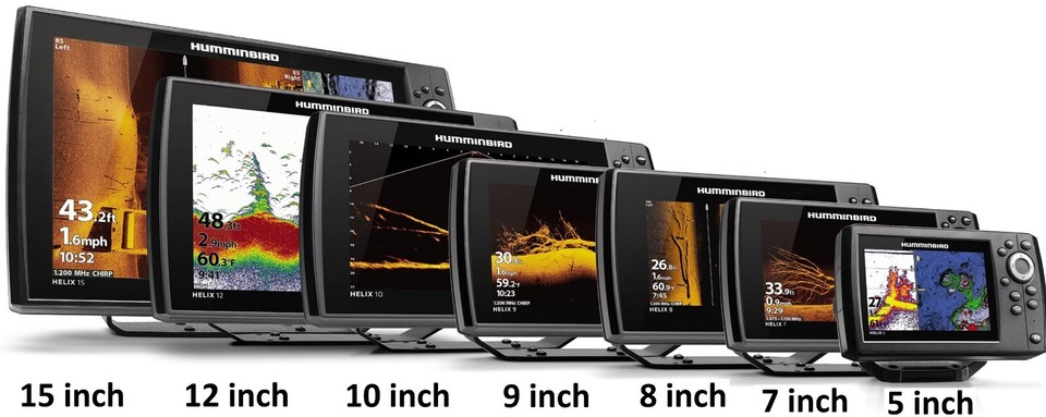 Humminbird HELIX 5 Fishfinder Dual CHIRP GPS G3 & Transducer XNT-9-HW-T 411660-1 | eBay