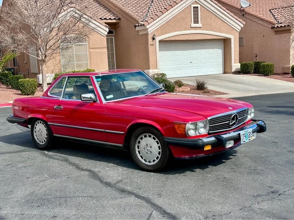 1986 Mercedes-Benz SL-Class 560 SL, 20,104 Original Miles, 2-Owner ...
