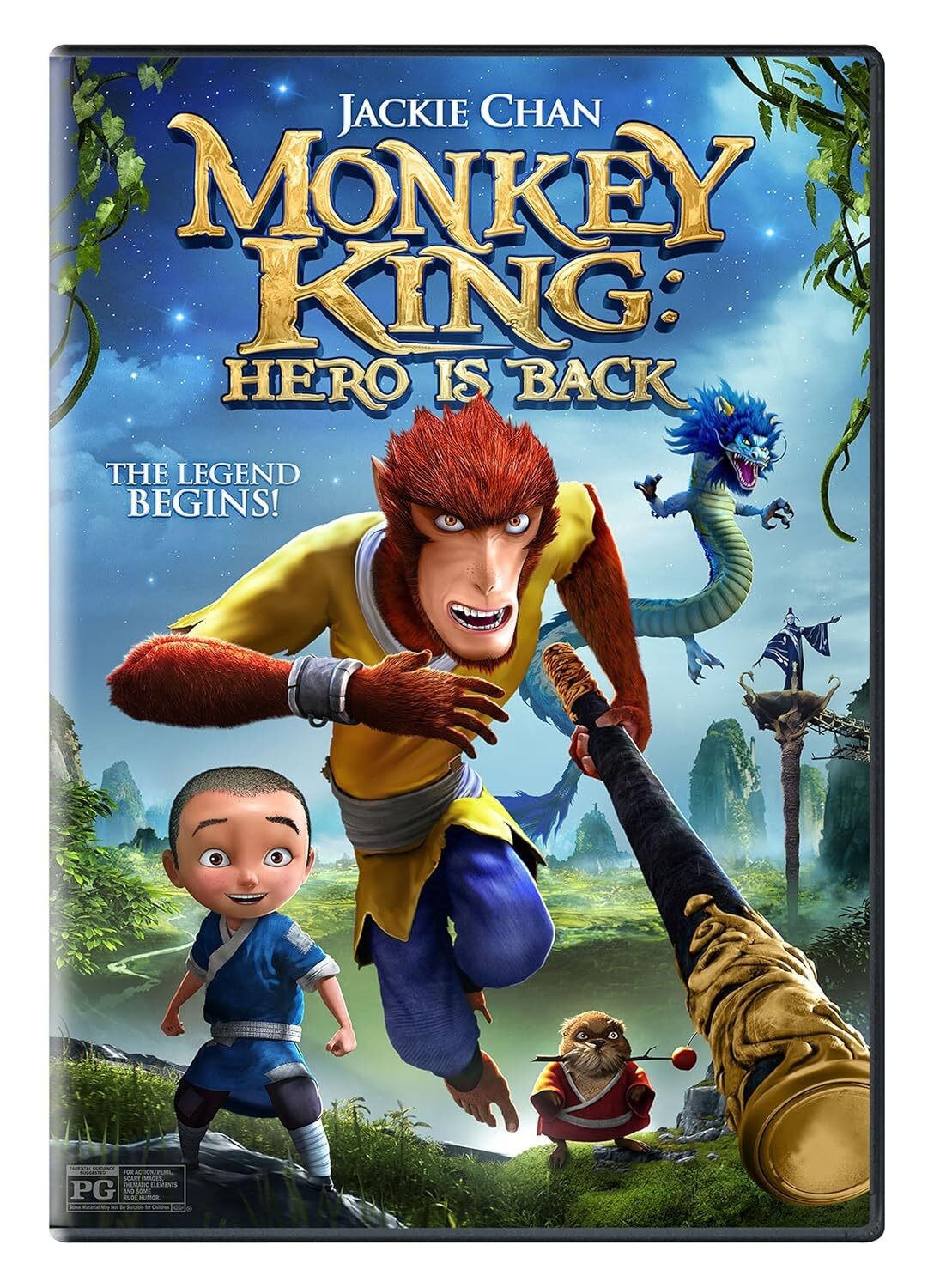 Jackie Chan Monkey King Hero is Back - The Legend Begins - ANIMATED ...