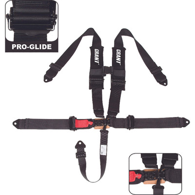 5-Point Safety Harness W/Pads Black 3" Straps by Grant Products (2115 ...