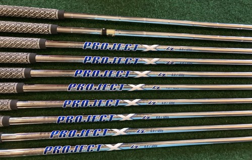 PROJECT X LZ 6.0 (S) 120g IRON SHAFT PULLS - 3-PW+W+W - PLUS 1/2 ...