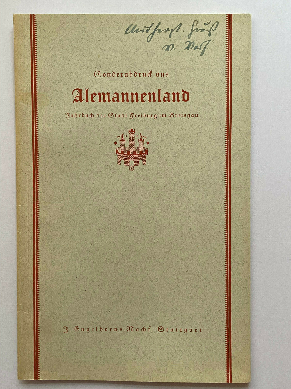 Hans Spemann - Nobelpreis Medizin 1935 - original Autogramm | eBay.de