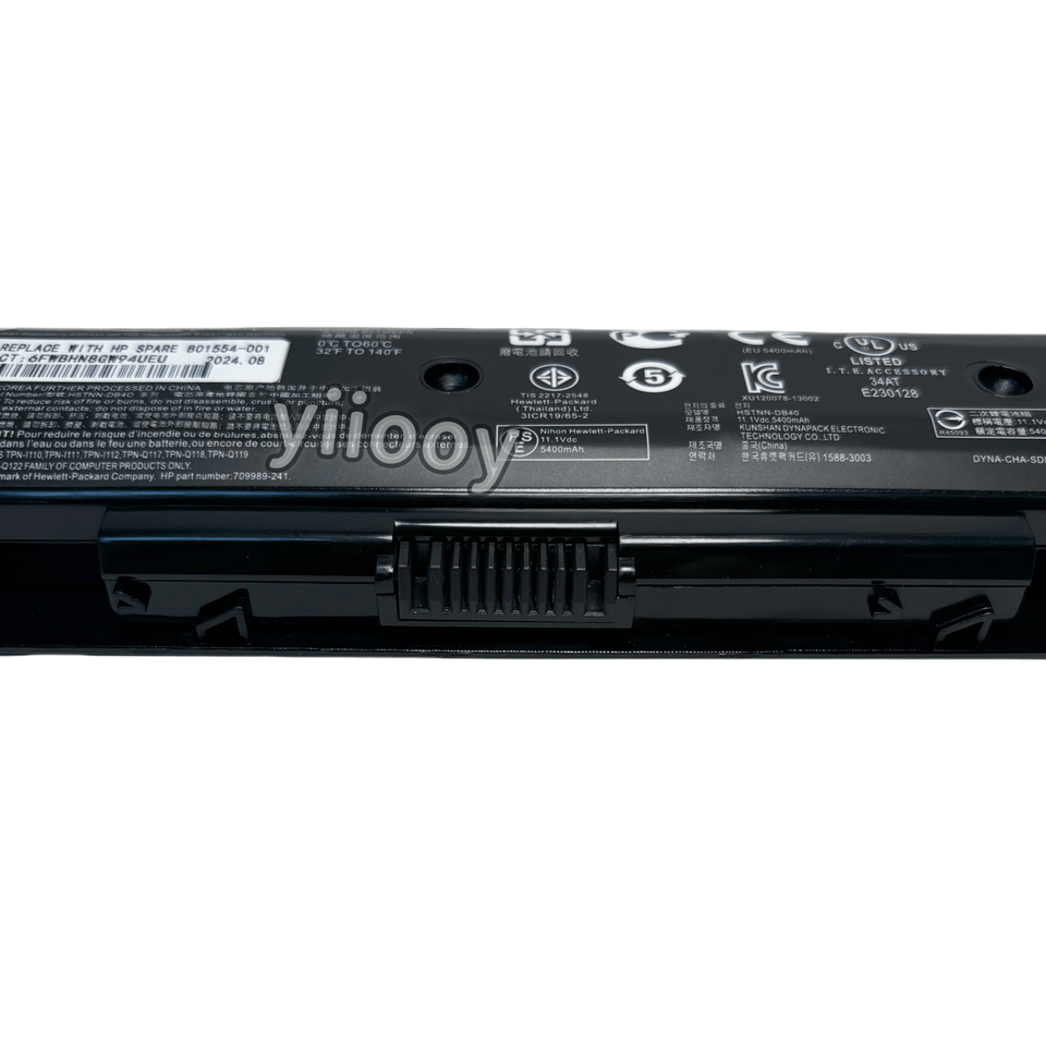New Genuine 62WH PI06 Battery for HP 710416-001 710417-001 709988-541 ...