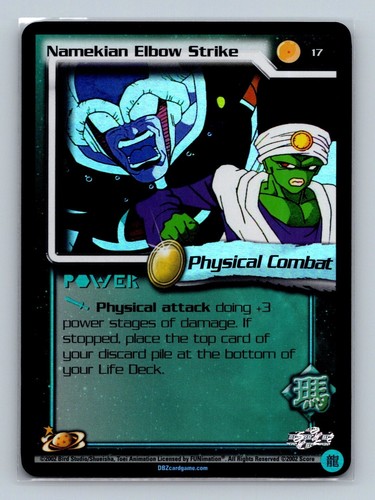 Dragon Ball Z - Namekian Elbow Strike 17 - LIMITED FOIL - Score World ...