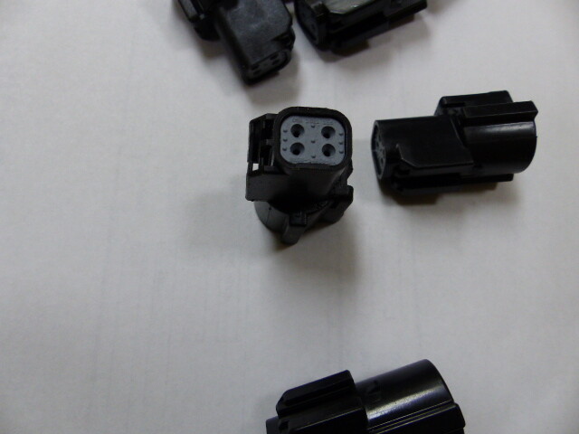 EPC/FORD F3LB-14A464-XA Qty of 75 per Lot CONNECTOR 4 WAY BLACK MALE | eBay