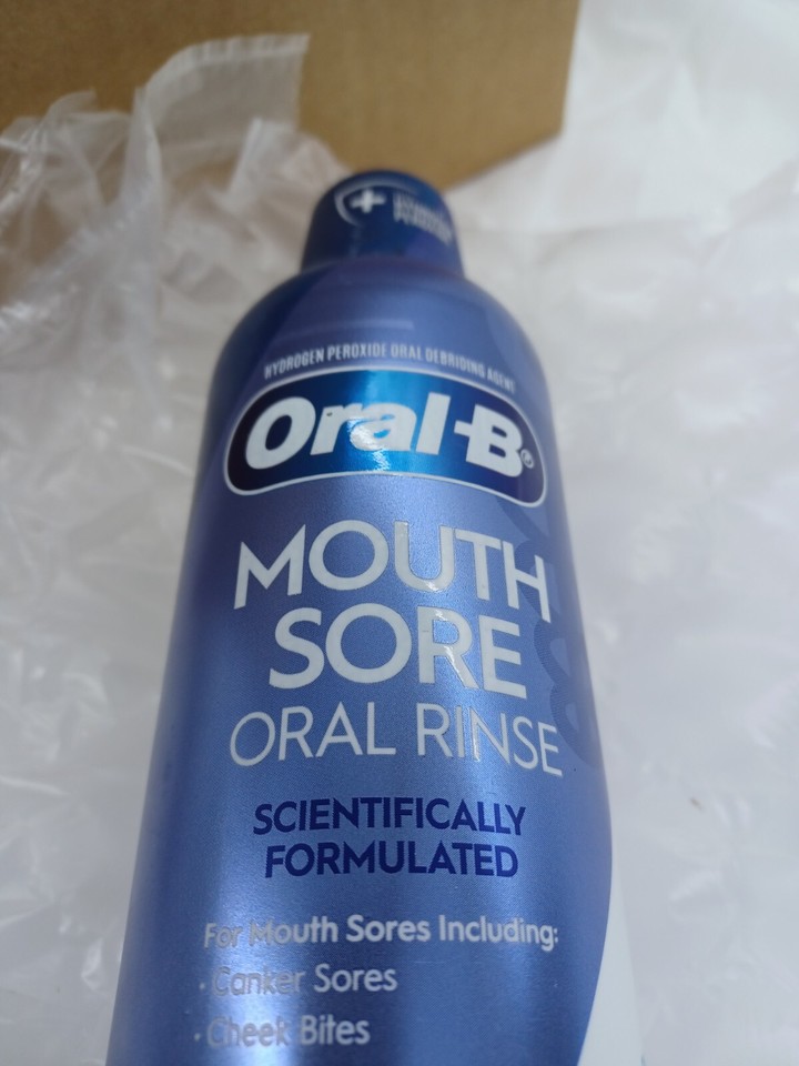 Oral-B Mouth Sore Mouthwash Special Care Oral Rinse, 475 mL (16 fl oz ...
