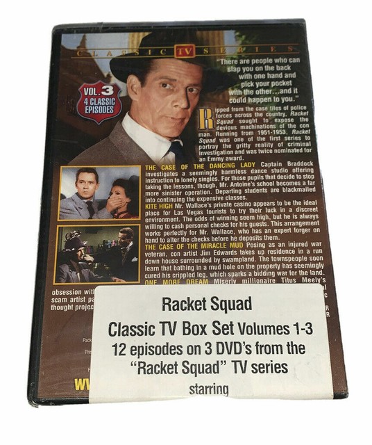 Racket Squad 1 - 3 (DVD) for sale online | eBay